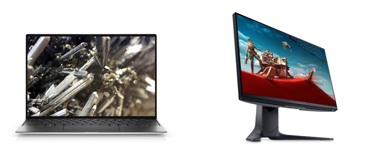 Nuevos Dell XPS 13 con Ultra-HD+ y monitor Alienware a 240 Hz