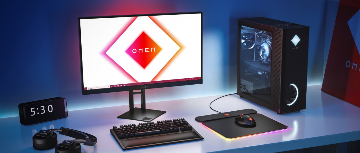 HP Omen: nuevos monitores teclado y ratón