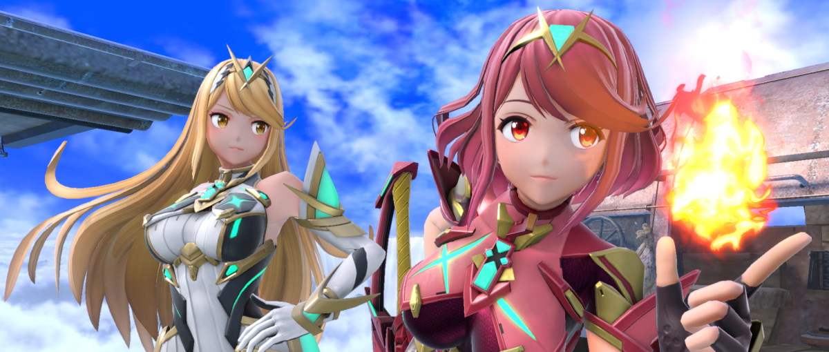 Super Smash Bros. Ultimate: gameplay y fecha de Pyra y Mythra