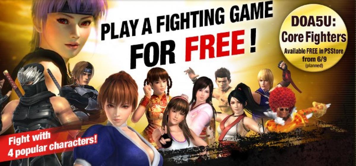 Tecmo ofrecerá una versión gratuita de Dead or Alive 5 Ultimate