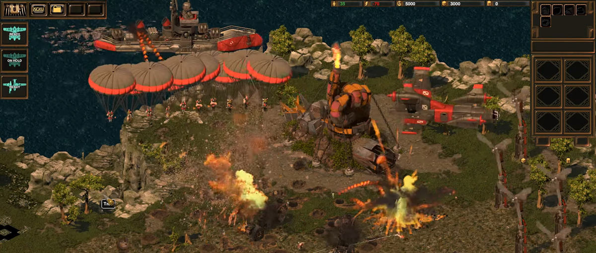 Primer avance de D.O.R.F. un RTS retro inspirado por C&C