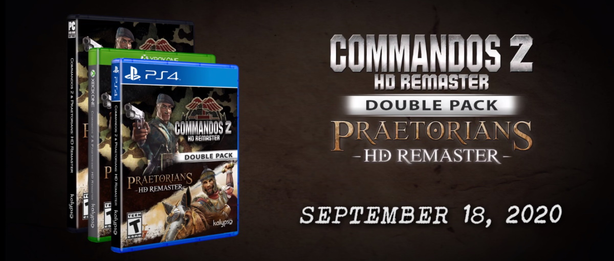 Commandos 2 y Praetorians: fecha para el remaster en PS4 y Xbox One
