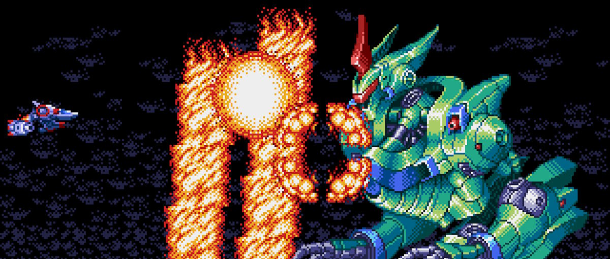 Earthion: shoot 'em up de 16 bits para PlayStation, Xbox y Switch