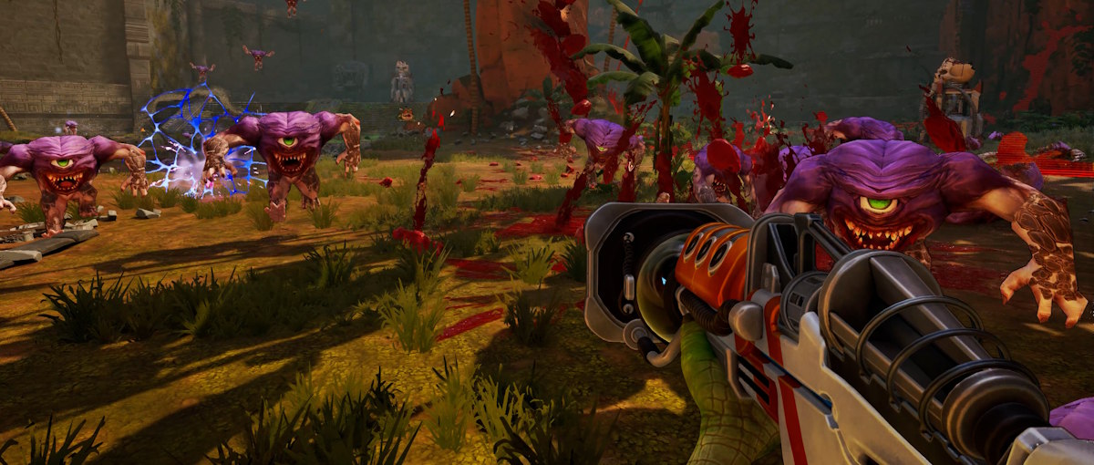 Serious Sam: shooter cooperativo para cinco jugadores