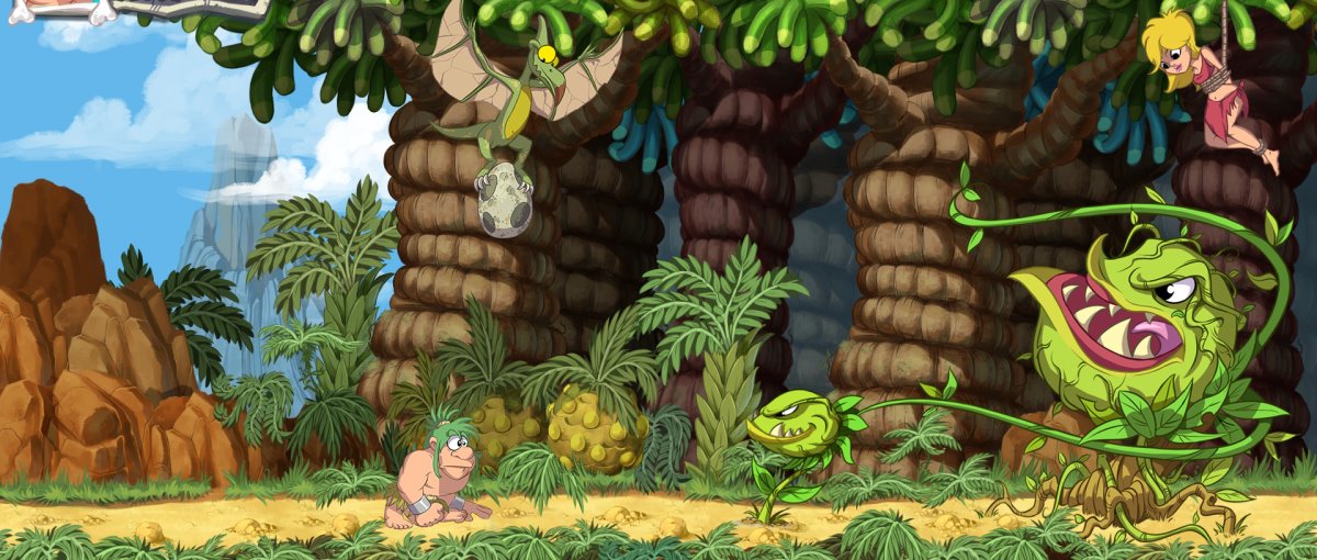 Joe & Mac Caveman Ninja: primer tráiler con gameplay del remake