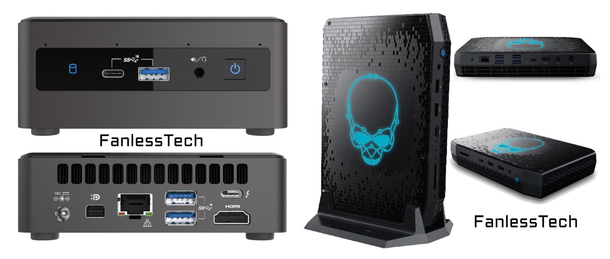 Filtrados dos nuevos NUC con GPU de alto rendimiento: características