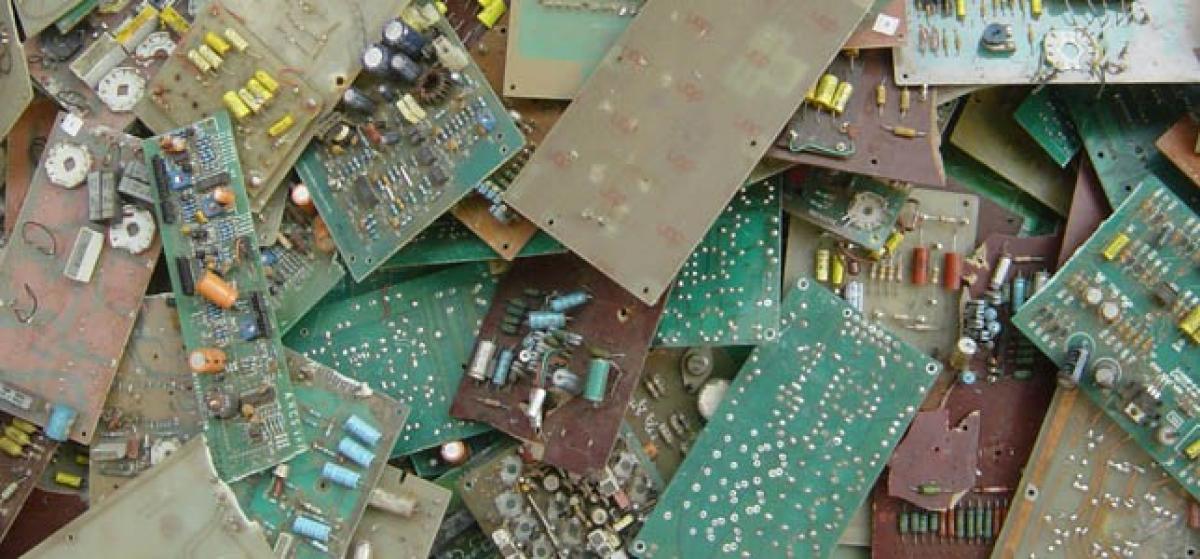 La chatarra electrónica aumentará un 33% en tres años