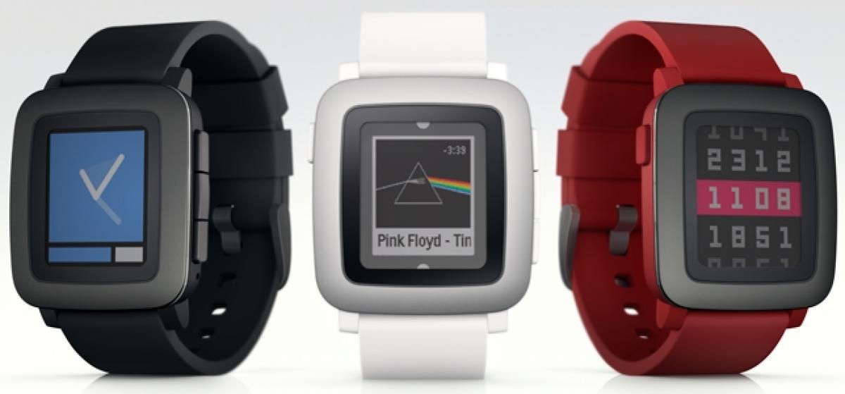 Pebble Time, el nuevo reloj inteligente con pantalla a color bate ...